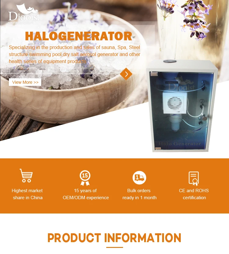 High Quality Salt Therapy Device Halogenerator For Salt Room - Buy ...