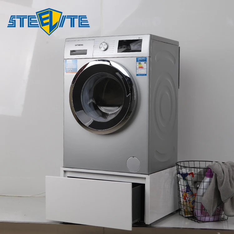 Removable Washing Machine Base Stand Steel Poles Laundry Washer Bracket ...