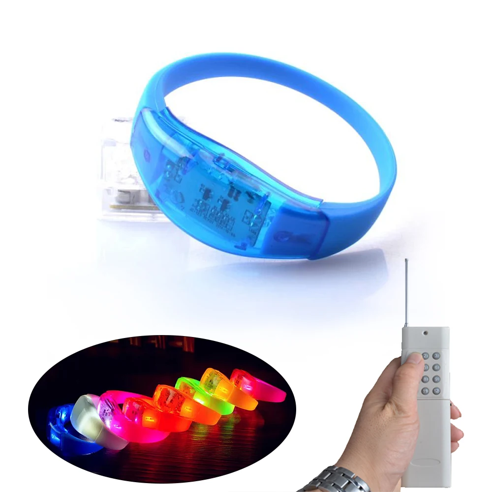 Led Wristband Suppliers Wholesale Led Remote Wristband Radio Controlled ...
