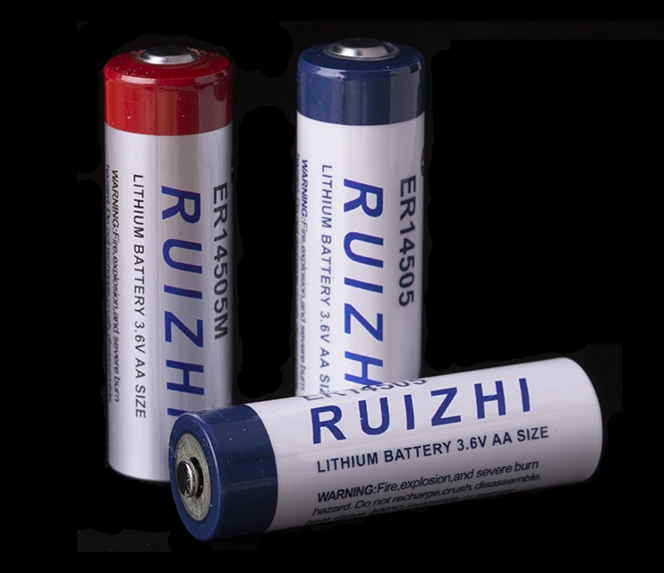 Li-socl2 Primary Battery Er14505m 3.6v 2200mah High Capacity Primary Aa ...