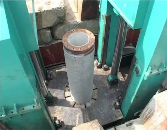 Silent Pile Driving Machine For Concrete Pile Foundation With Fast ...