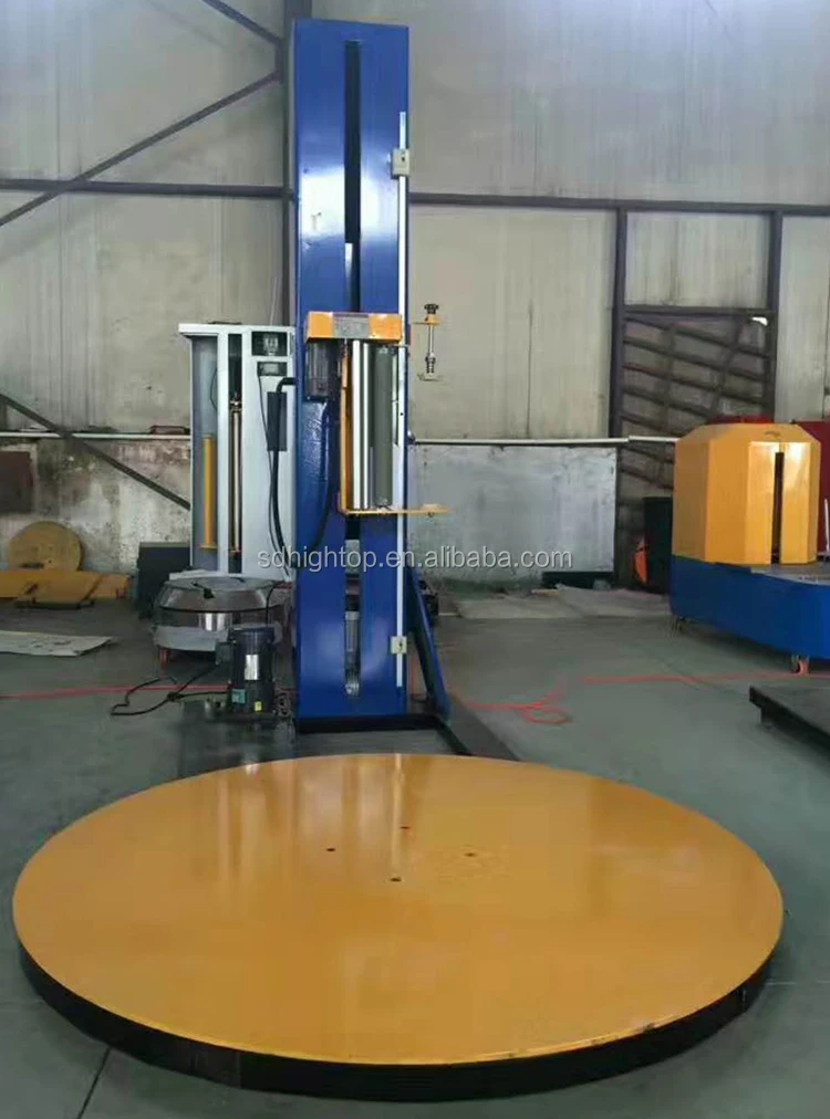 Heavy Duty Turntable Semi-Automatic Pallet Wrapping Machine