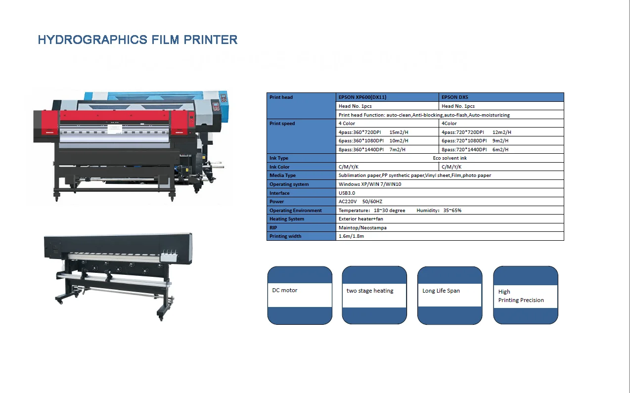 Tsautop Diy Hydrographics Film 1.62m Hydrographic Film Printer - Buy ...
