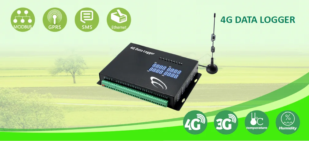 IOT GPRS Telemetry Modbus RS485 to SMS GSM 4G RTU Modem