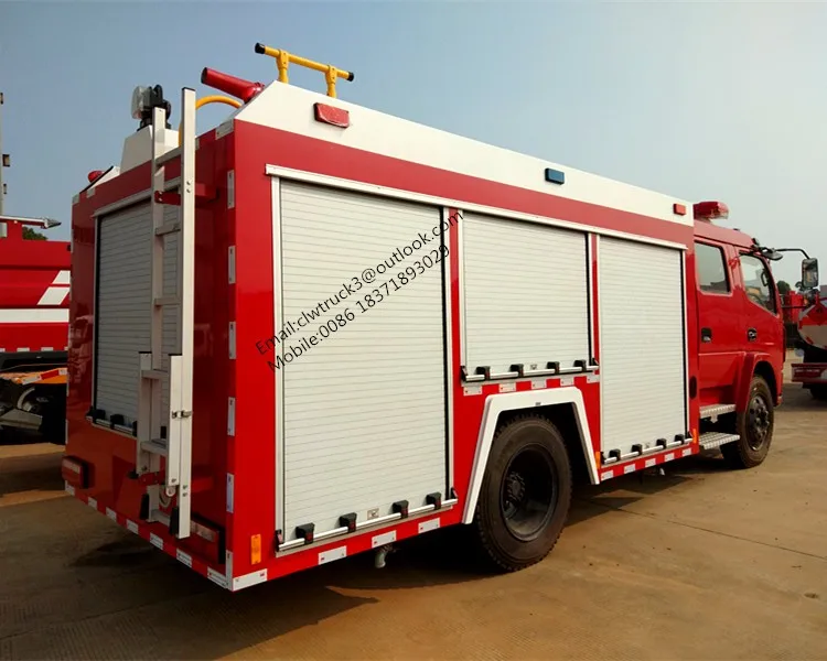 Dongfeng Standard Fire Truck Dimensions/fire Truck 4x4/fire Fighting ...