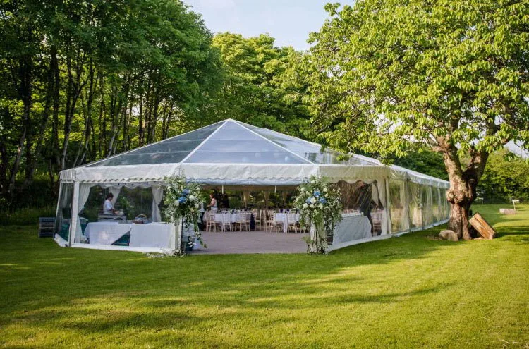 30x60m Transparent Marquee Tent - Perfect for Outdoor Events