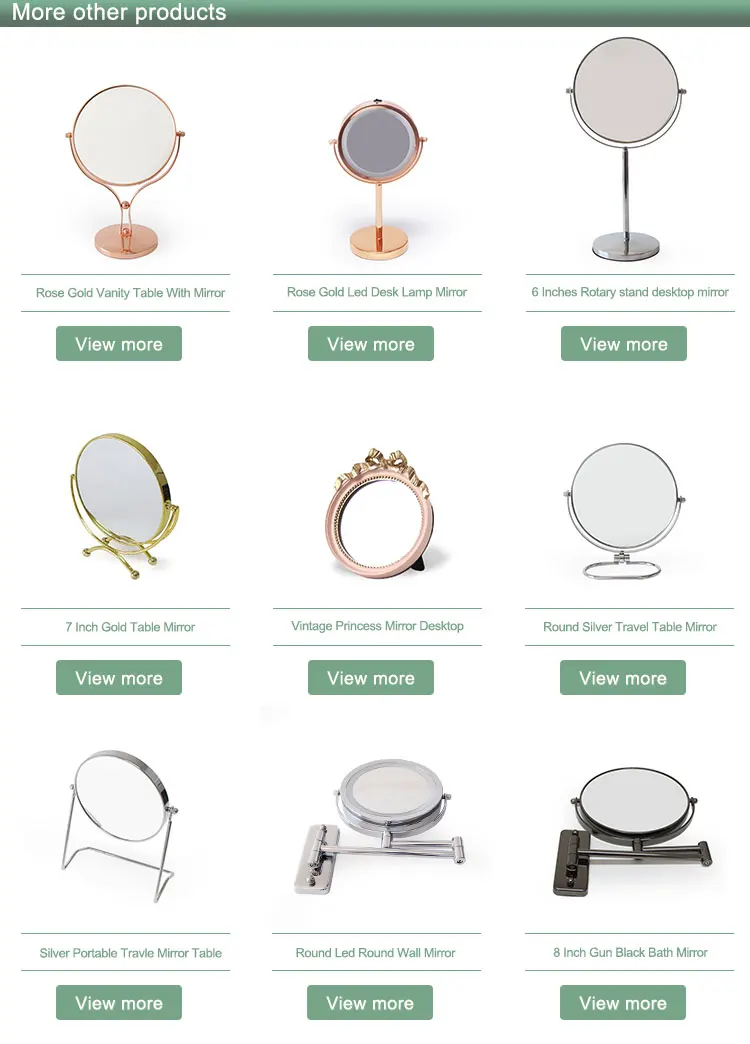 Outdoor Portable Vintage Rotatable Folding Wood Cosmetic Compact Mirror ...