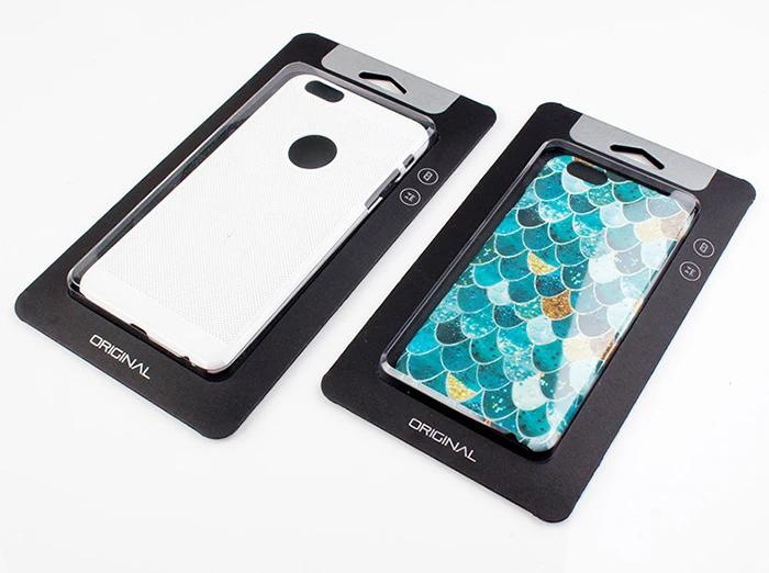 New Style Custom 400gsm Kraft Paper Cell Phone Case Package Packaging ...