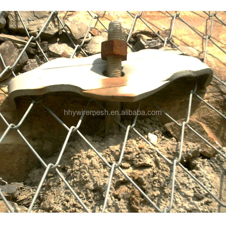 SNS Slope Rockfall Netting Protection System - High Tensile Steel Wire Mesh