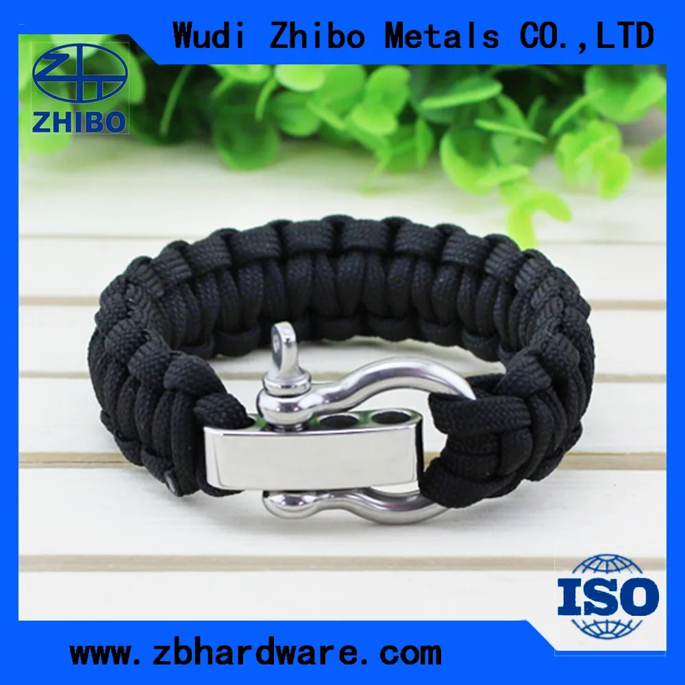 Adjustable Paracord Shackle Clasp,High Quality Bow Shackle For Paracord ...