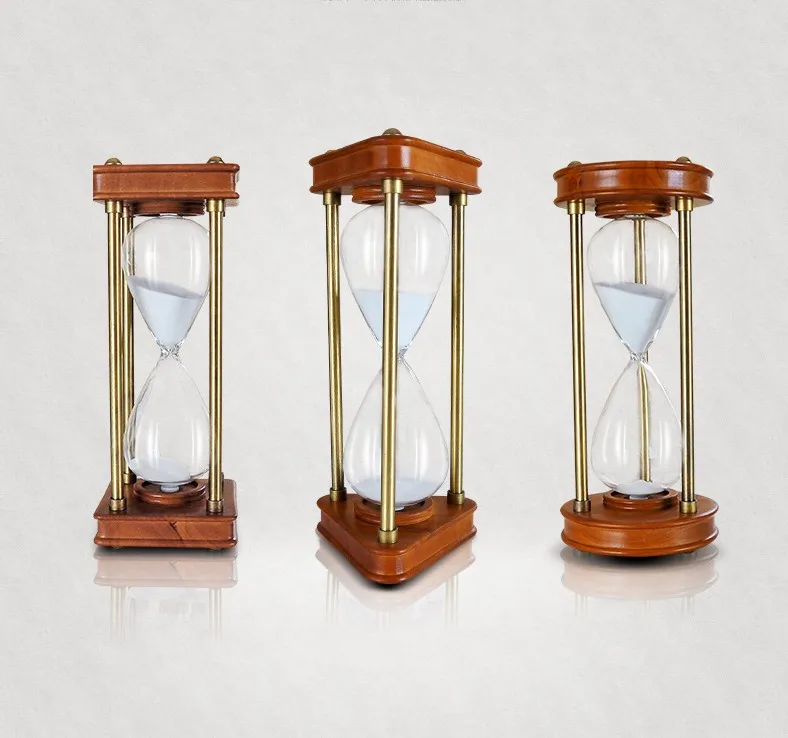 2016 Best Price Custom Fillable Hourglass For Wedding With Gold Silver ...