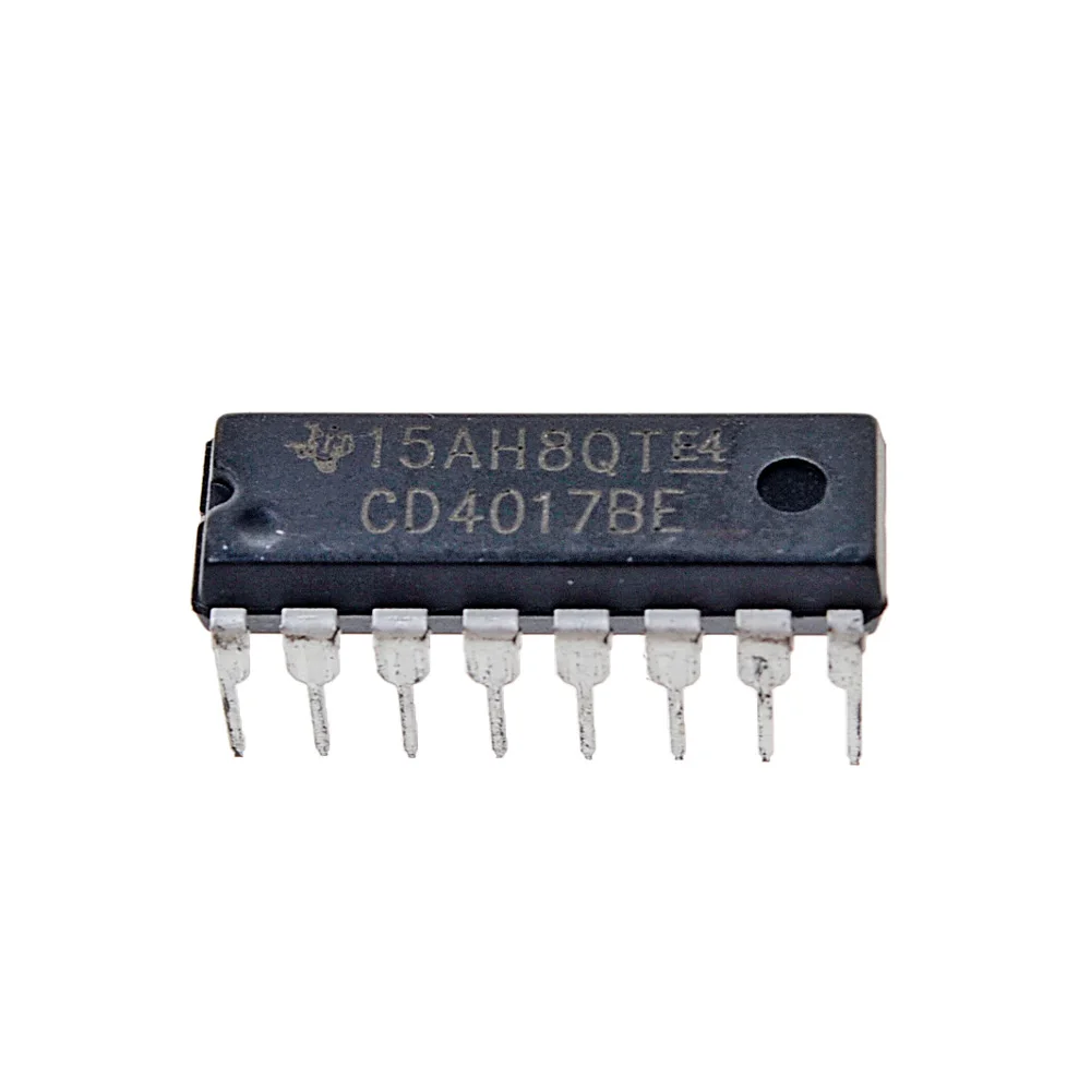 CD4017BE CD4017 CD4017B 4017 DIP-16 Decade Counter Divider IC| Alibaba.com