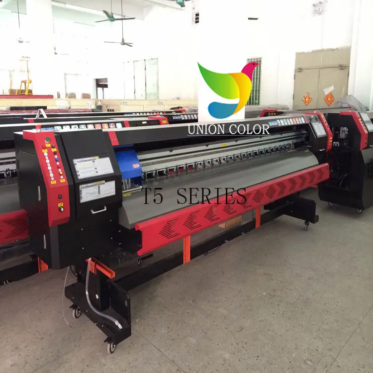 Taimes Inkjet Printer T5-KM1024-14PL - 4 Heads, 3.2M Solvent Printer