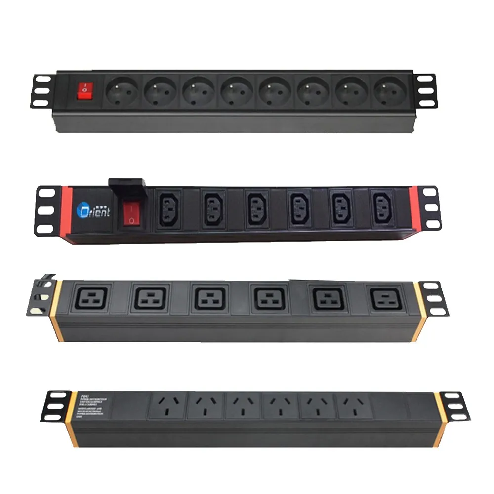 12 Outlets C13 Rack Pdu Power Strip With Overload And Surge Protector - Buy Pdu,C13 Pdu,Pdu ...