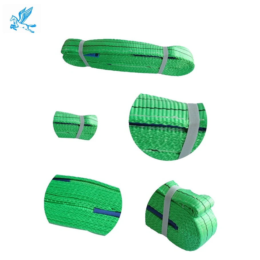 2-Ton Lifting Hoist Webbing Sling - Flat Polyester, CE Certified ...
