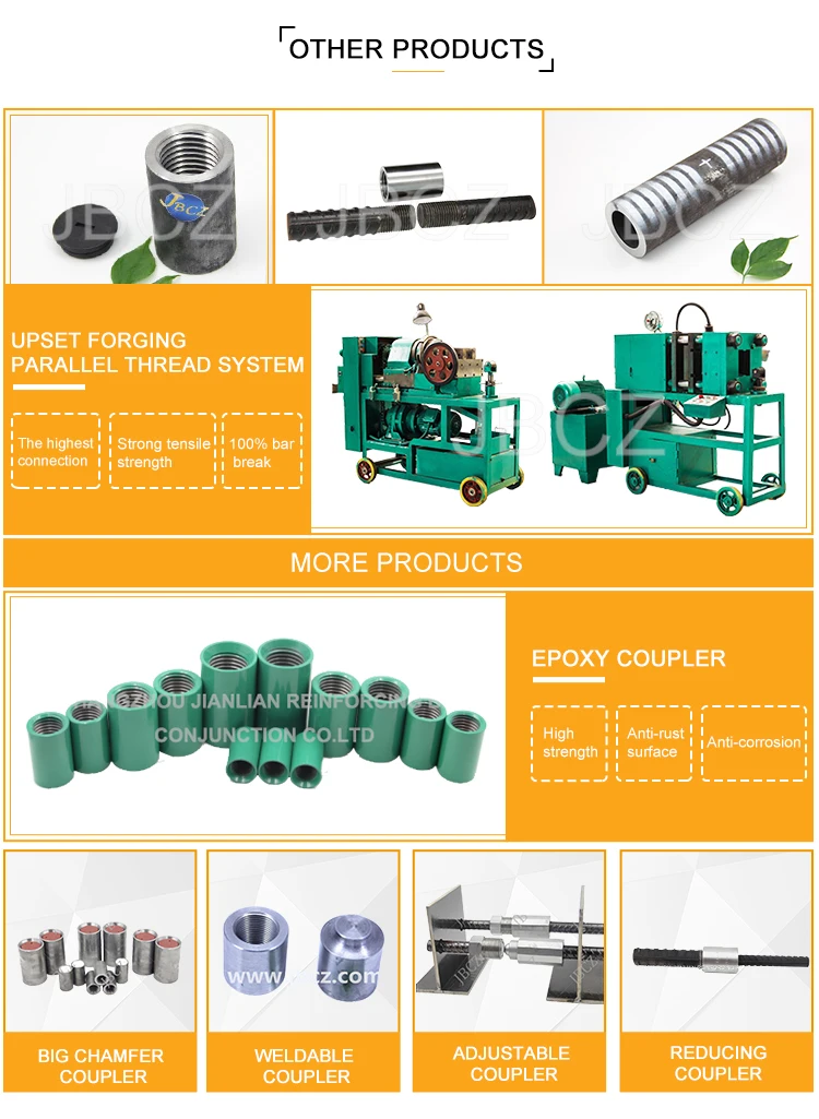 Ancon Mbt Type Anchor Bolt Coupler/bolts Lock Coupler/screwless Rebar ...