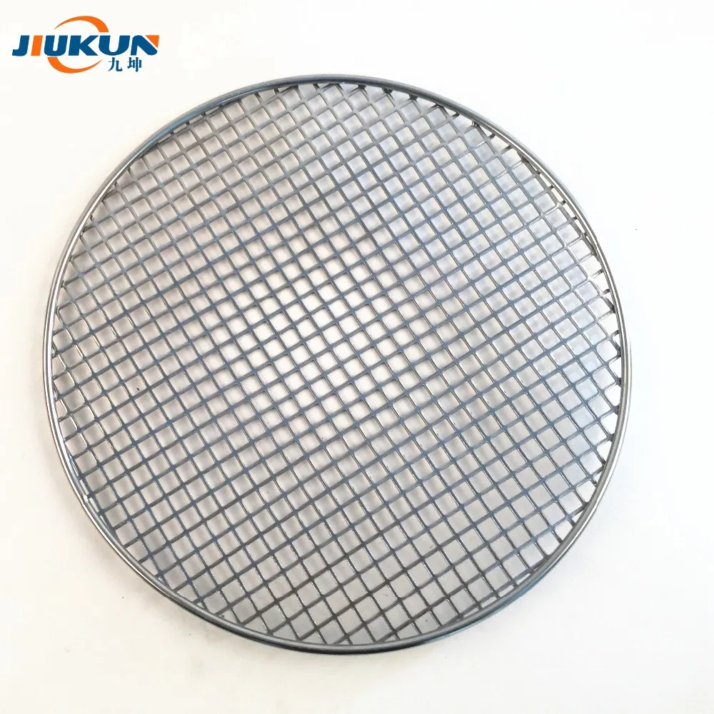 Stainless Steel 304 Bbq Net Round Bbq Net With Square Punched Hole ...