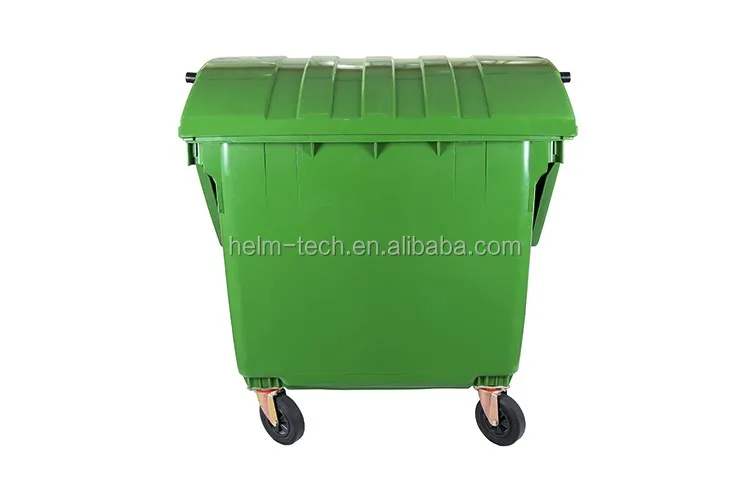 1200L Plastic Garbage Bin - Durable & Heat Resistant
