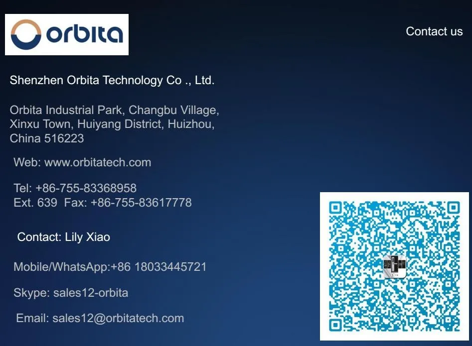 Orbita RCU Control for Hotel Room Smart Light System - Remote ...