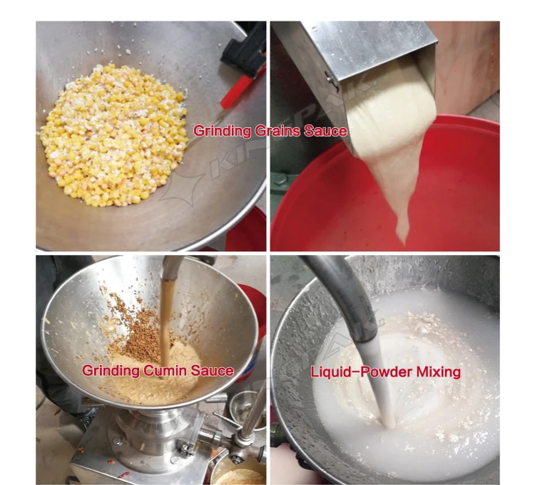 Jms150 Emulsifying Colloid Mill Meat Paste Liquid Soap Mixing Machine ...