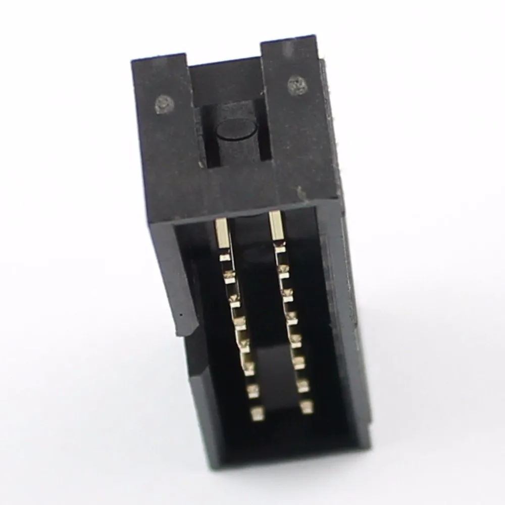 Gold-plated Pin Header Box Connector - 16 Pin PCB