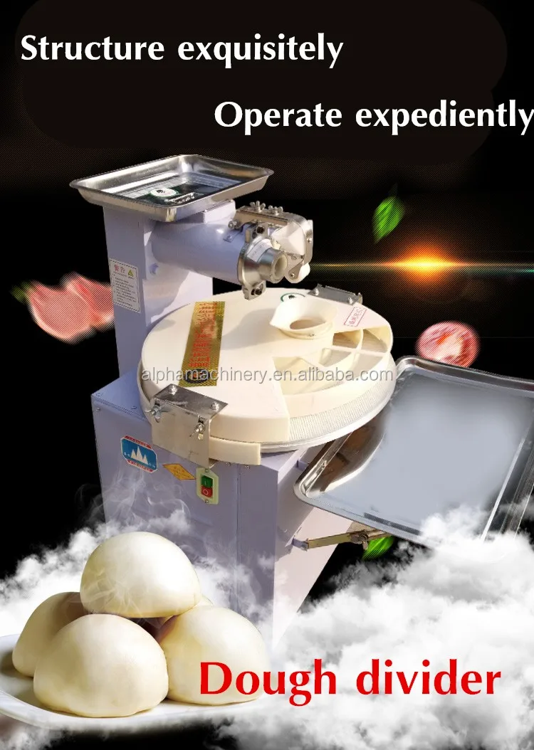 Multifunctional Dough Dividing And Rounding Machine For Pizza Steamed ...