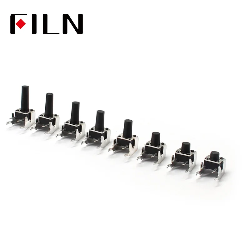 Tact Switch Push Button Switch 6*6*5mm 6*6*7mm Horizontal Holder 4 Pin ...
