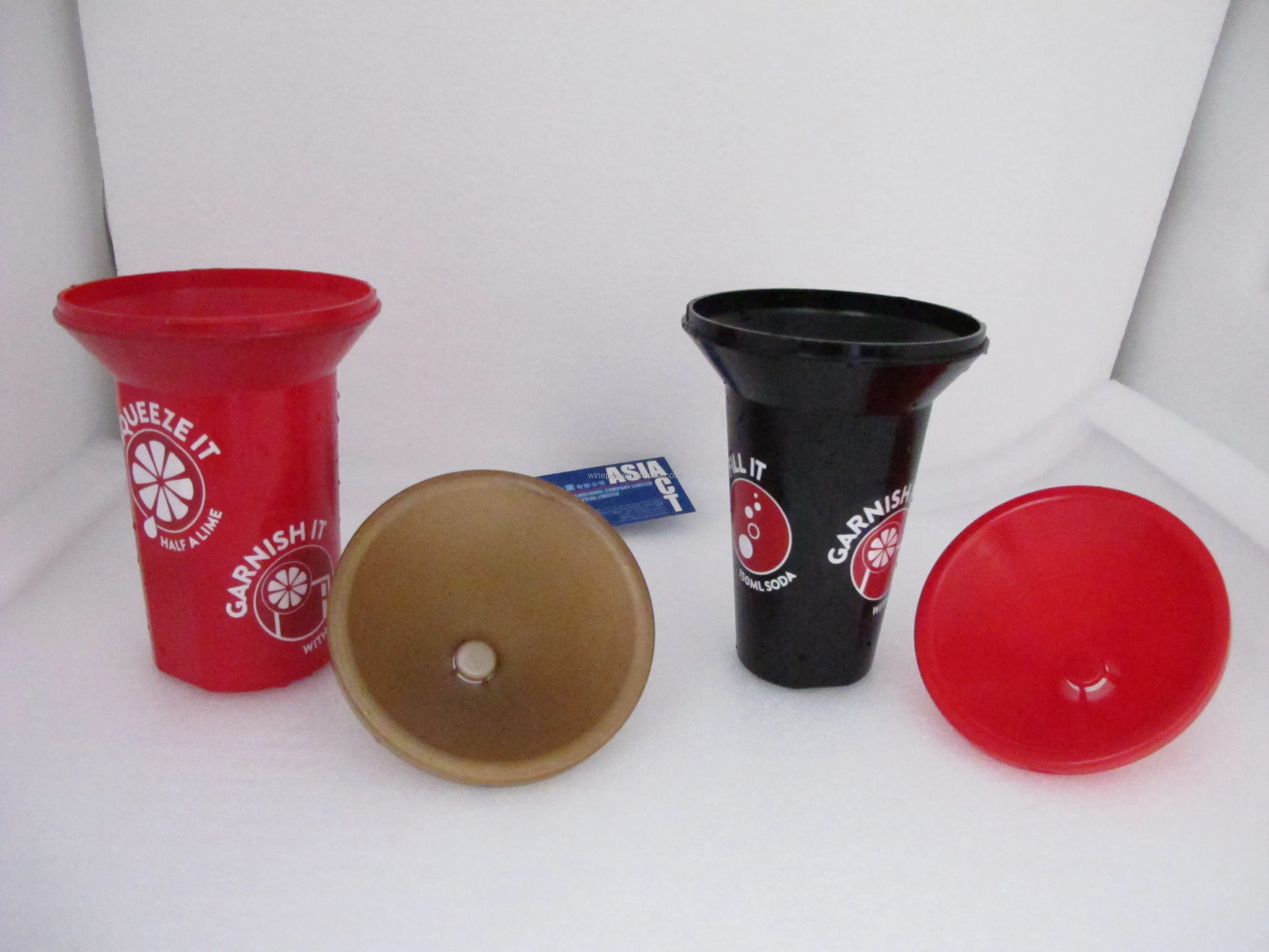 Portable Plastic Wine Spittoon Traveler - Sustainable & Stocked