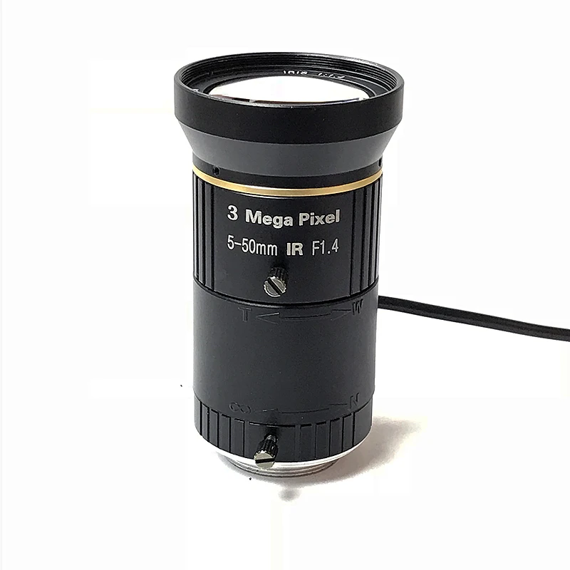 Dc Auto Iris 5-50mm 10x Manual Zoom Varifocal Lens F1.4 3mp 1/2.7" Cs ...