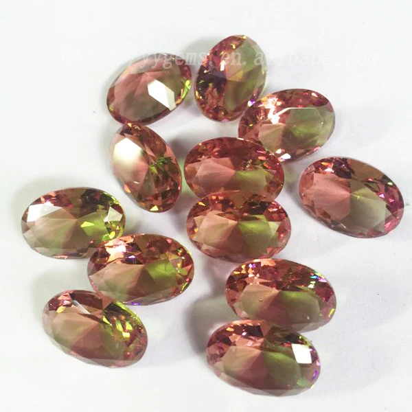 Perfect Color Changed Oval Glass Gems Fake Gems Wholesale For Jewelry ...