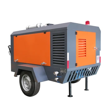 200 Cfm Air Compressor Diesel Powered Mobile Iso Ce - Buy 200 Cfm Air ...