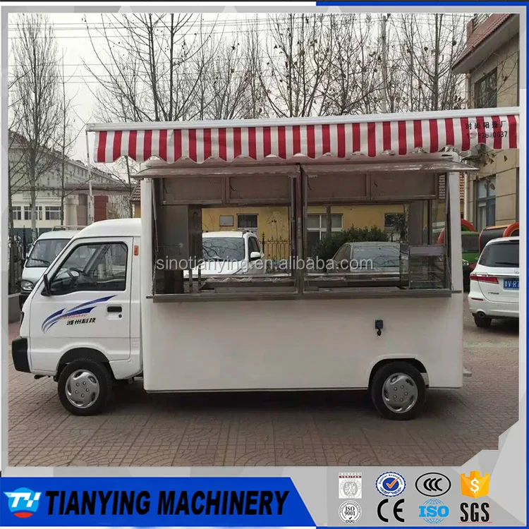 Mobile Food Cart Kiosk/frozen Food Truck - Buy Mobile Coffee Carts ...