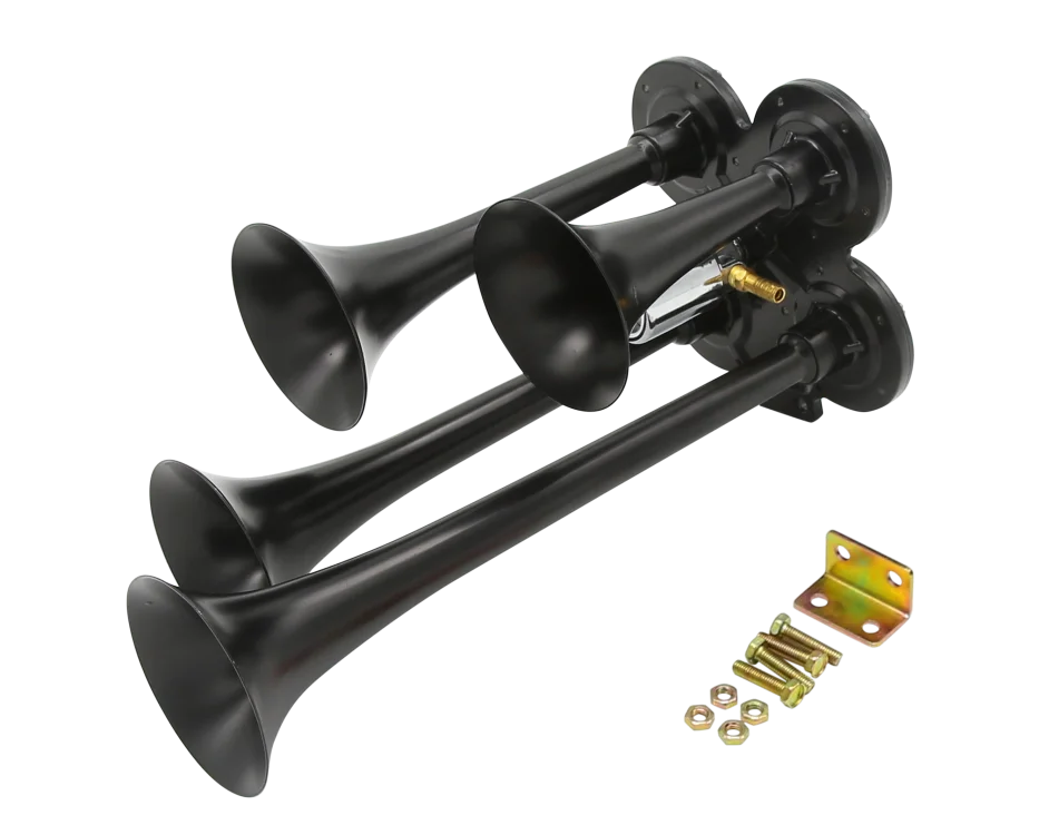 152db Super Loudest Chrome 12v/24v Truck Bus Big Train Electric Air ...