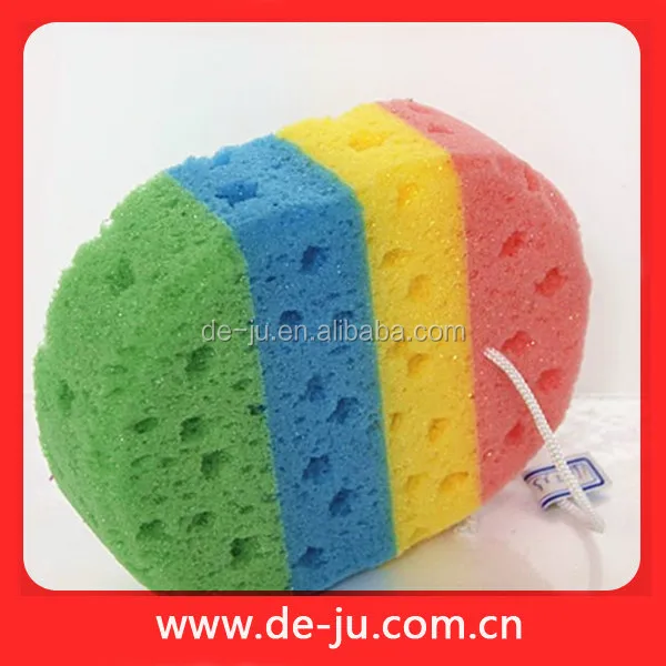 High Density Magic Sponge Donuts Shape Large Block Car Cleaning Sponge ...
