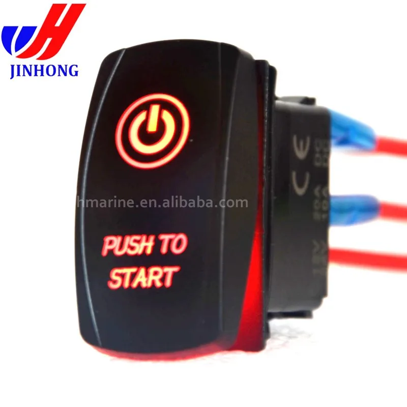 Dc12v 6 Pin 3 Position Double Pole Led Light Bar Car Sealed Rocker ...