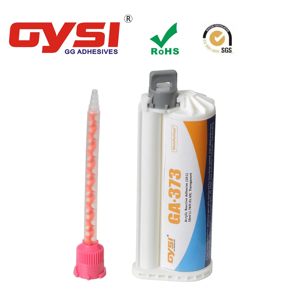 Gysi Clear Acrylic Adhesive / Super Glue Ga100 For Bonding Pmma Without ...
