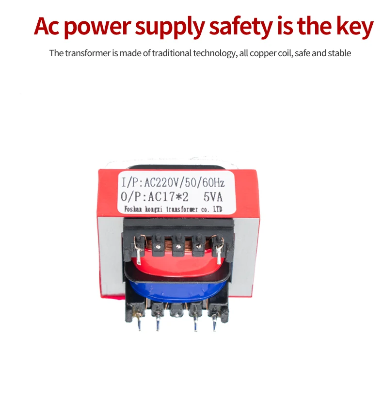 4 Pin Type Transformer 5VA - Efficient & Reliable Power