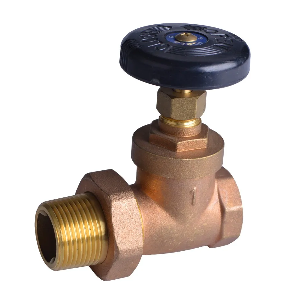 1" (fip X Male Union) Straight Radiator Gate Valve - Buy Straight ...