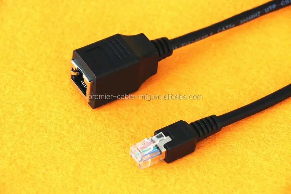 Female To Male Rj11 Rj12 4-pin 6-pin Network Converter Phone Jack ...