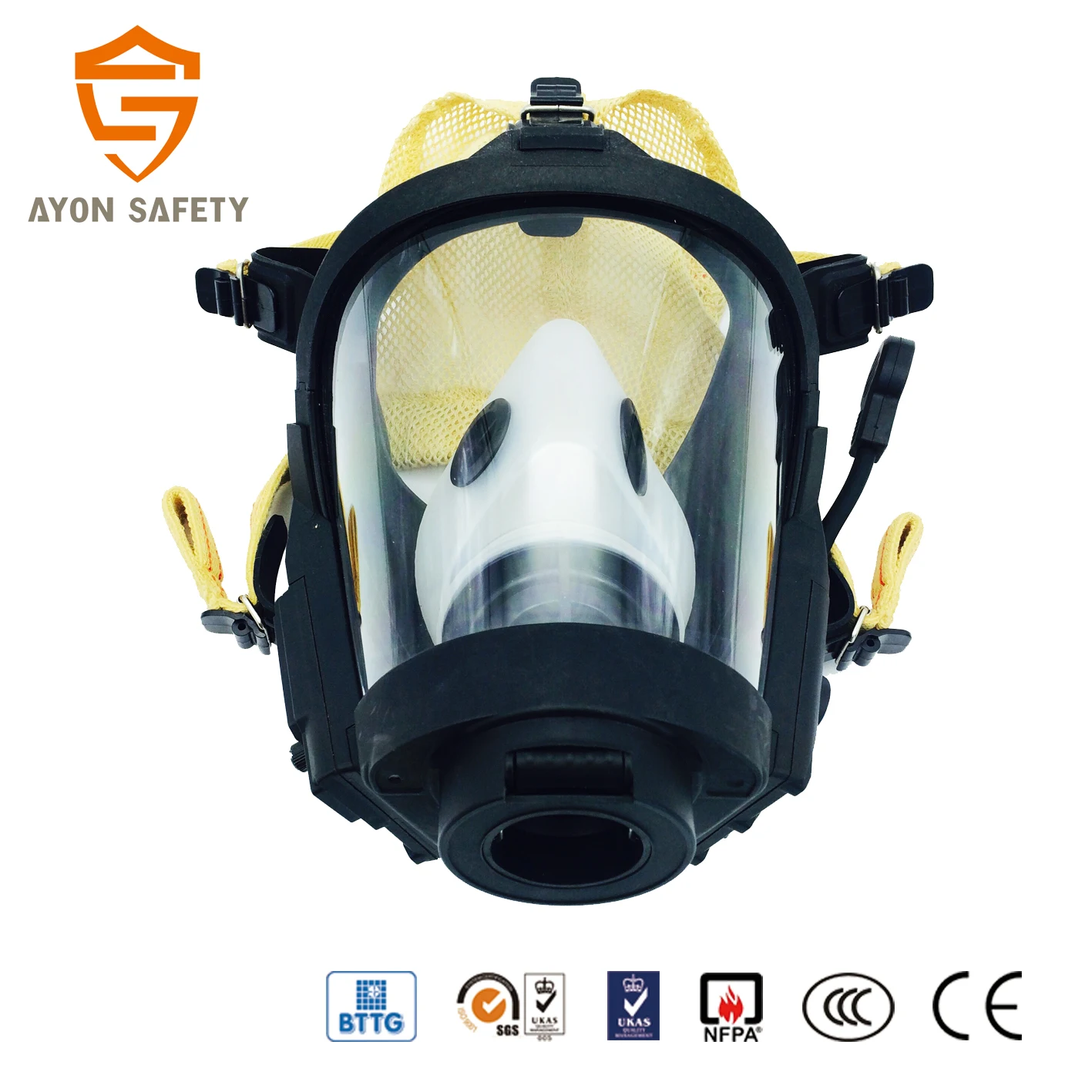 Premium Chemical Protective Radio Mask Communication Mask With Aramid ...