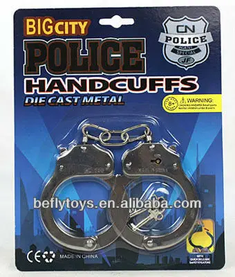 Police Play Set 5cm Metal Handcuff Toy - Buy Metal Handcuff Toy ...