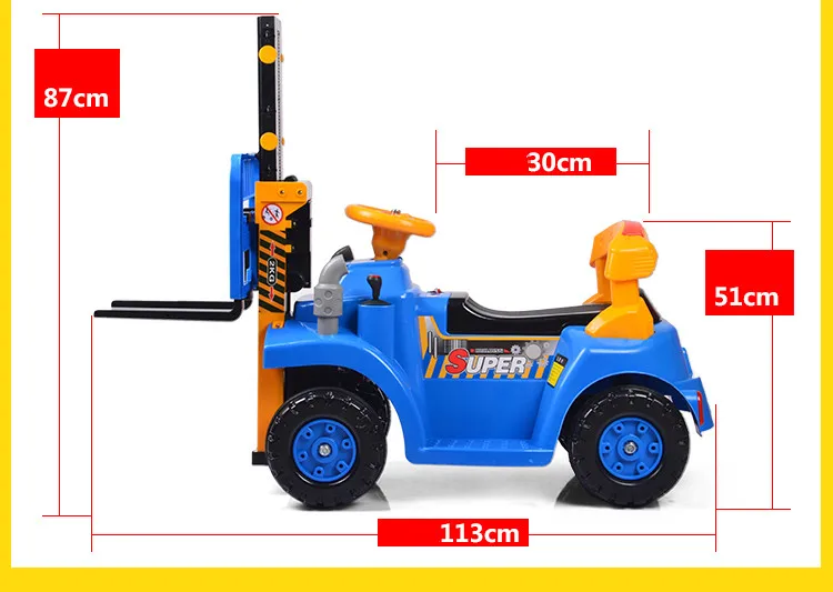 Forklift Toy For Kids Toy Forklift For Child Custom Kids Toy Ride On ...