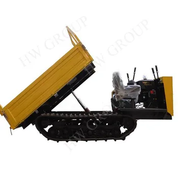 Ride On Mini Crawler Dump Truck 2ton Capacity Mini Track Dumper In The ...