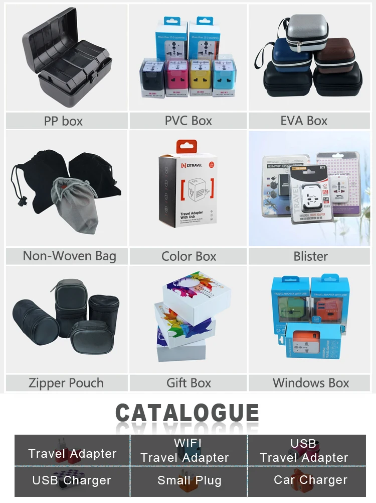 Hot Seller Universal World Quick Usb Dual Station Travel Kit Mobile ...