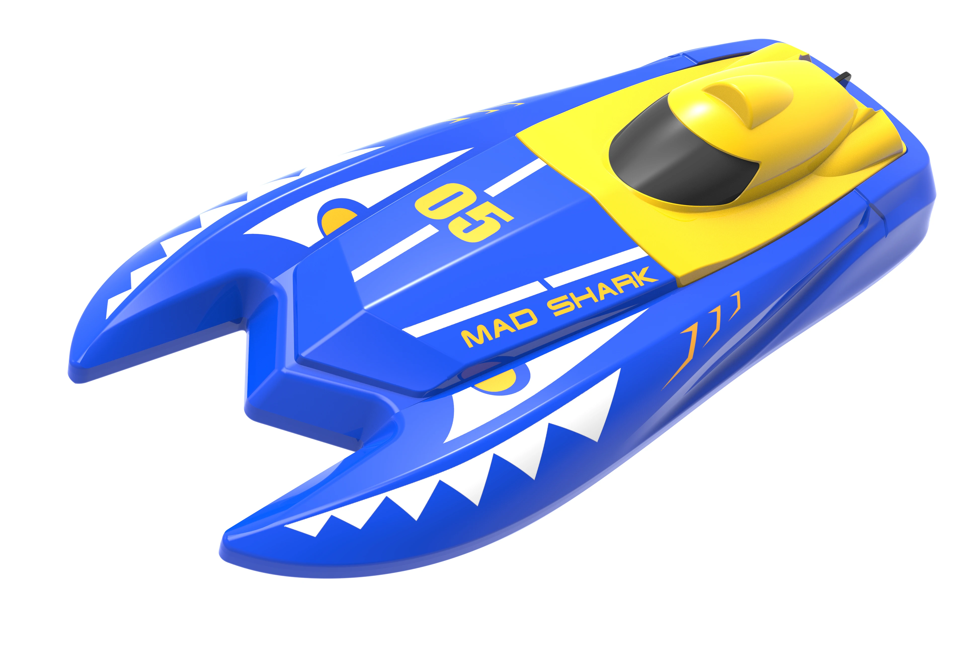 New 2019 Hoshi N5ii Mini Boat Mad Shark 1:47 Scale Skytech Rc Boat 2.4g ...