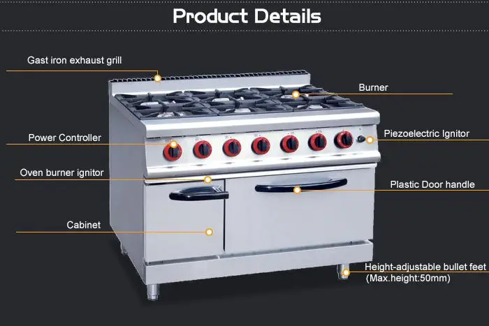 Commercial Gas Kitchen Stoves For Restaurant,Bar Restaurant,Restaurant ...