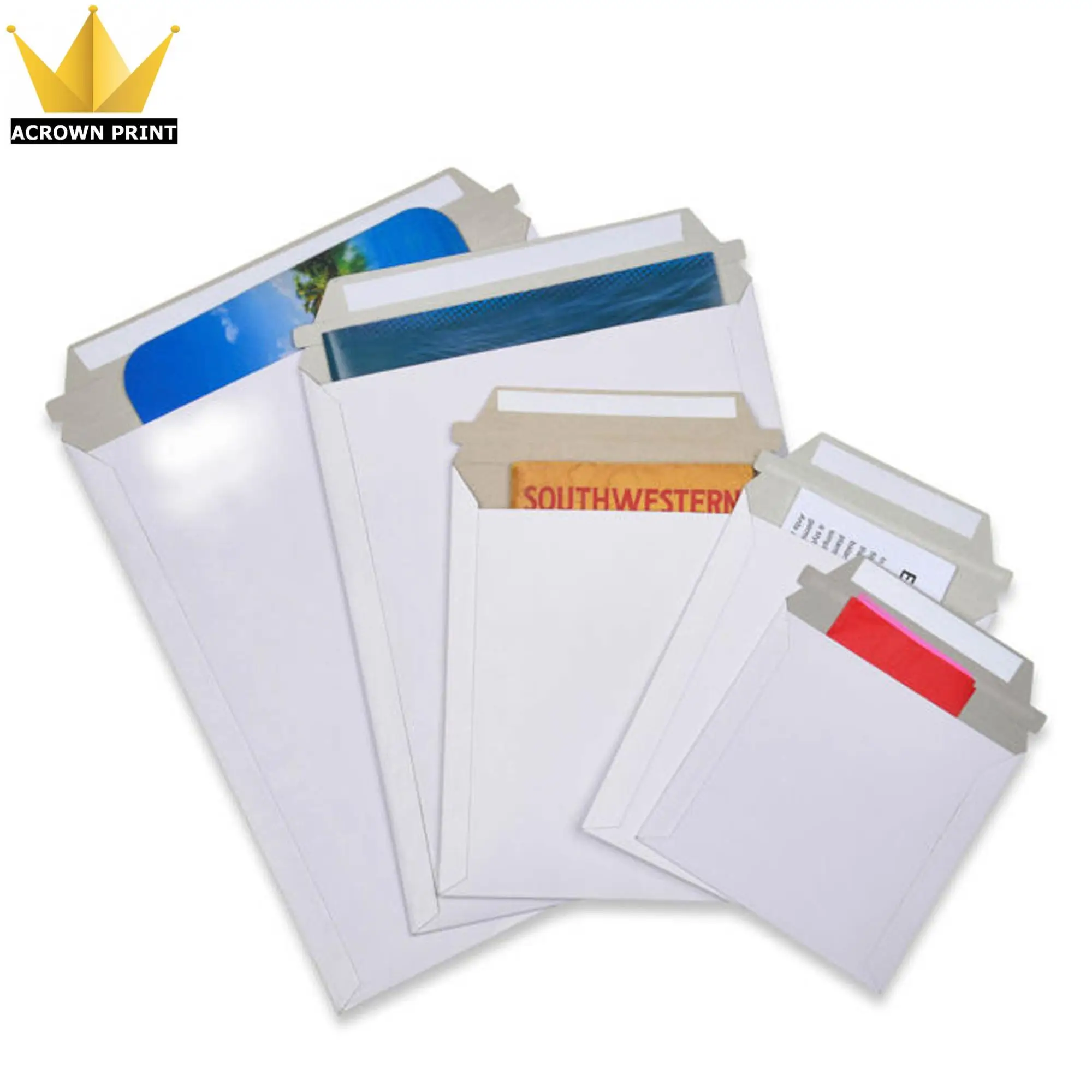 Custom Cheap Express Mailing And Packaging Cardboard Envelope Printed ...