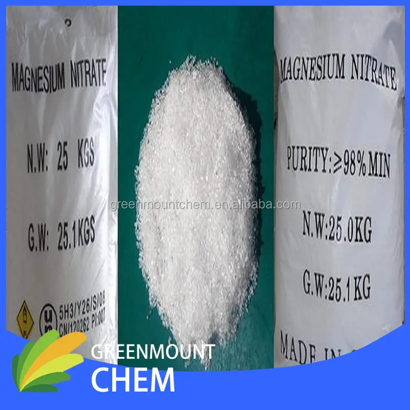 Magnesium Nitrate 98% - Buy Magnesium Nitrate 98%,Chemical Formula ...