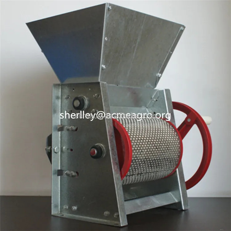 Adjustable Cherry Coffee Depulper / Stainless Coffee Pulping Machine ...