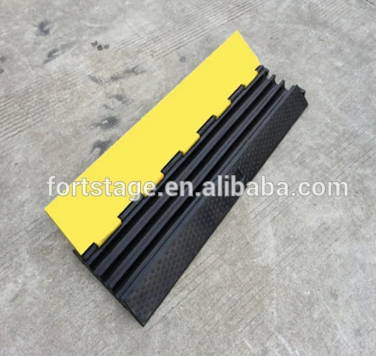 Pvc Rubber Edge Protector/rubber Road Ramps/folding Floor Cable ...